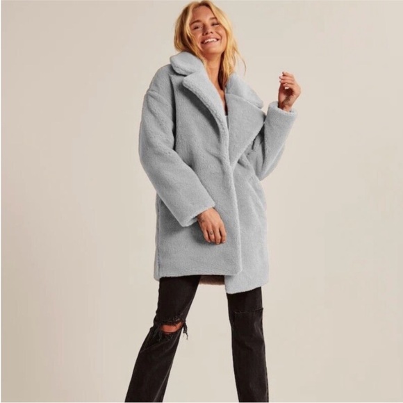 Abercrombie & Fitch | Jackets & Coats | Abercrombie Fitch Teddy Coat Sz S | Poshmark